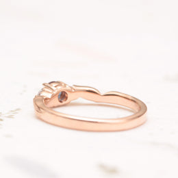 Alexandrite Leaf Engagement Ring – Vinny & Charles